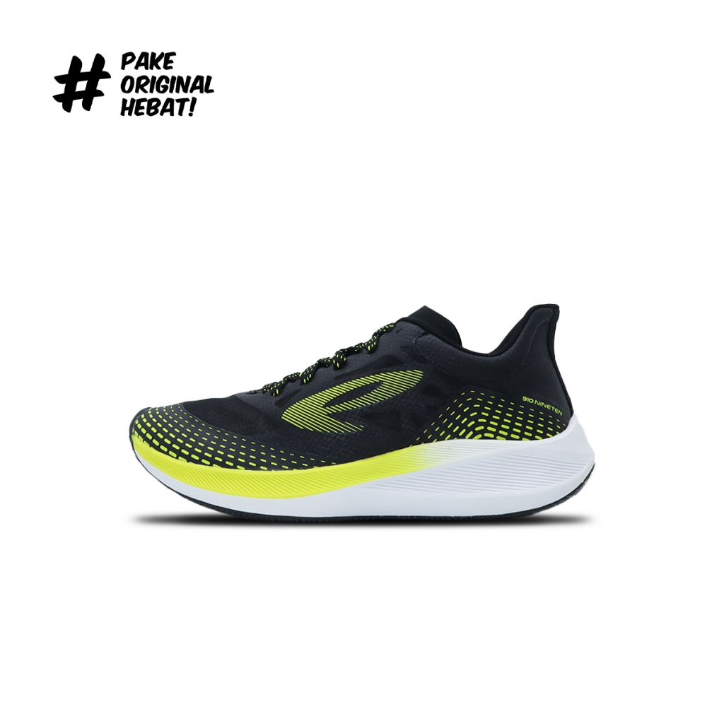 Jual 910nineten Sepatu Running Haze 1.5 - Hitam/Hijau Neon/Putih ...
