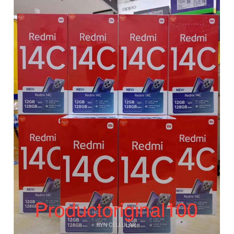 Jual Xiaomi Redmi 14C NFC 8/256 GB 6/128 GB Garansi Resmi | Shopee ...