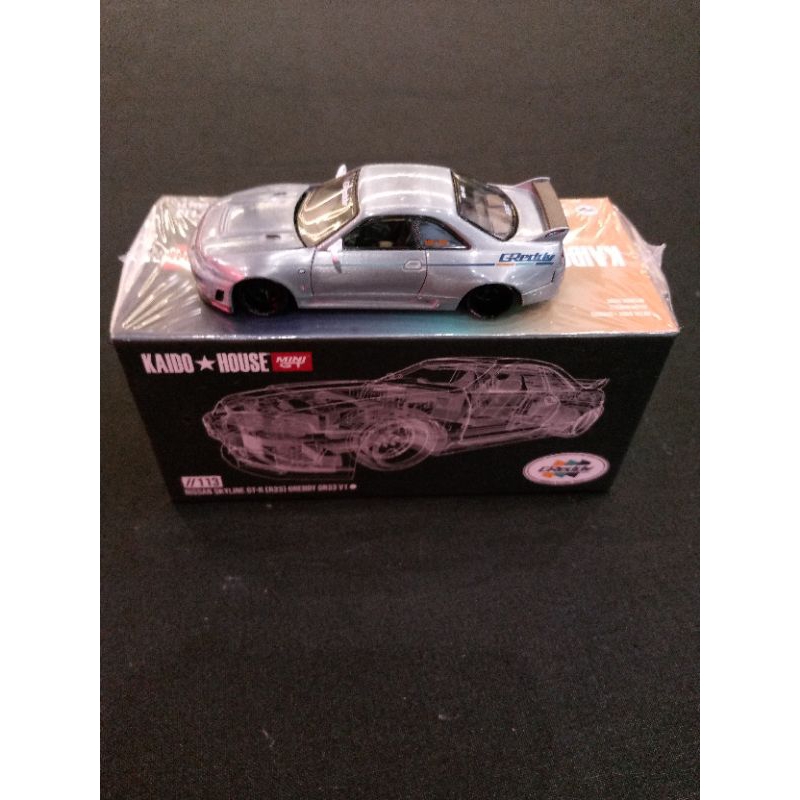 Jual MINIGT KAIDO HOUSE 113 CHASE 1:64 NISSAN SKYLINE GT-R R33 GREDDY ...