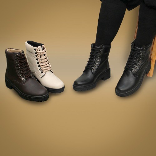 Jual Braga x Wioz - Sepatu Boots Wanita kekinian Sepatu Semi Formal ...