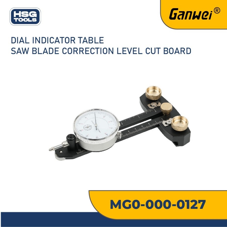 Jual GANWEI 0127 DIAL INDICATOR TABLE SAW BLADE CORRECTION LEVEL CUT ...
