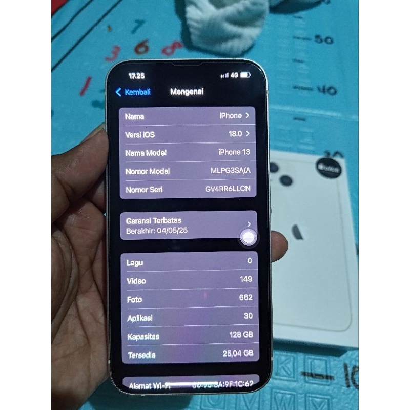 Jual IPHONE 13 128 WARNA PUTIH, GARANSI BLIBLI GDN RESMI INDONESIA ...