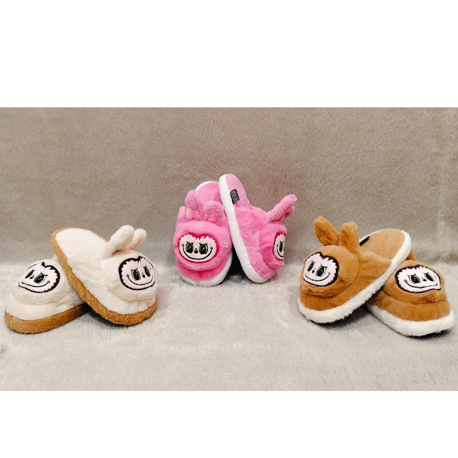 Jual Sandal Slop Boneka Labubu The Monsters Macarone , Sandal Labubu ...