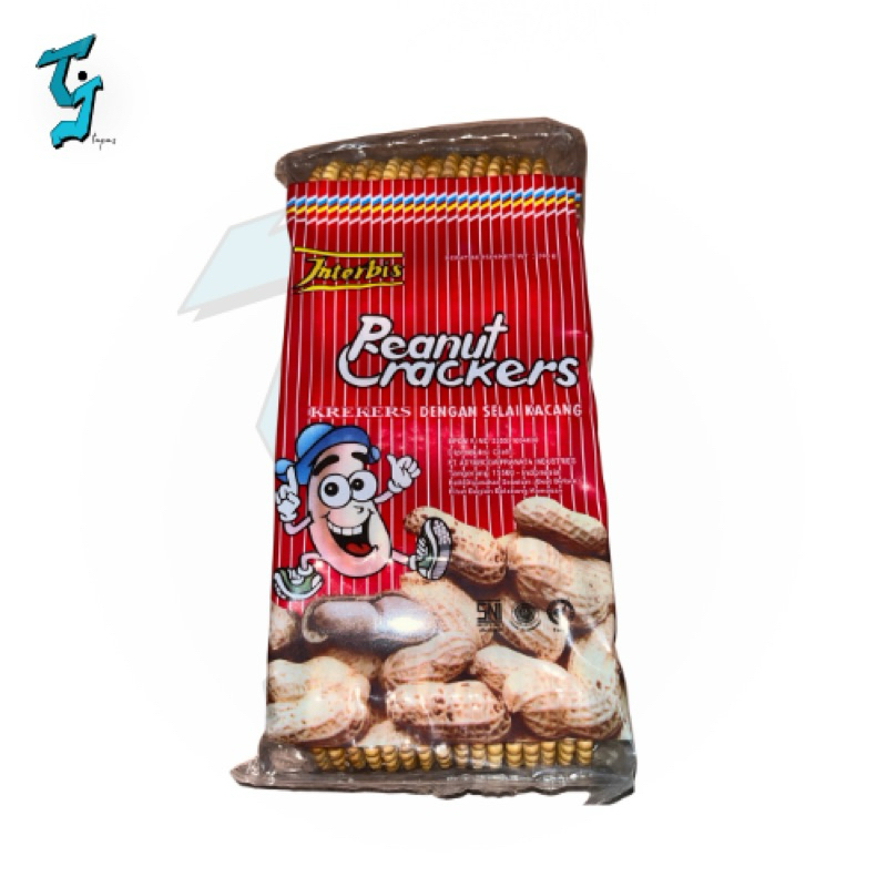 Jual Interbis Peanut Crackers, Biskuit Kacang 268 gram | Shopee Indonesia