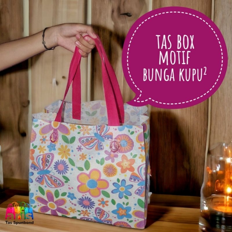 Jual Tas Hajatan Box Full Motif Kupu (1 Lusin isi 12 Tas) | Shopee ...