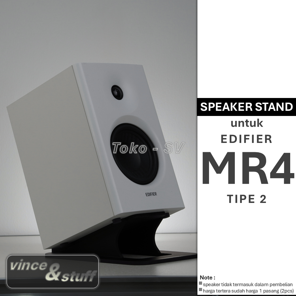 Jual Speaker Stand u/ Edifier MR4 Active Monitoring Bookshelf Speaker ...