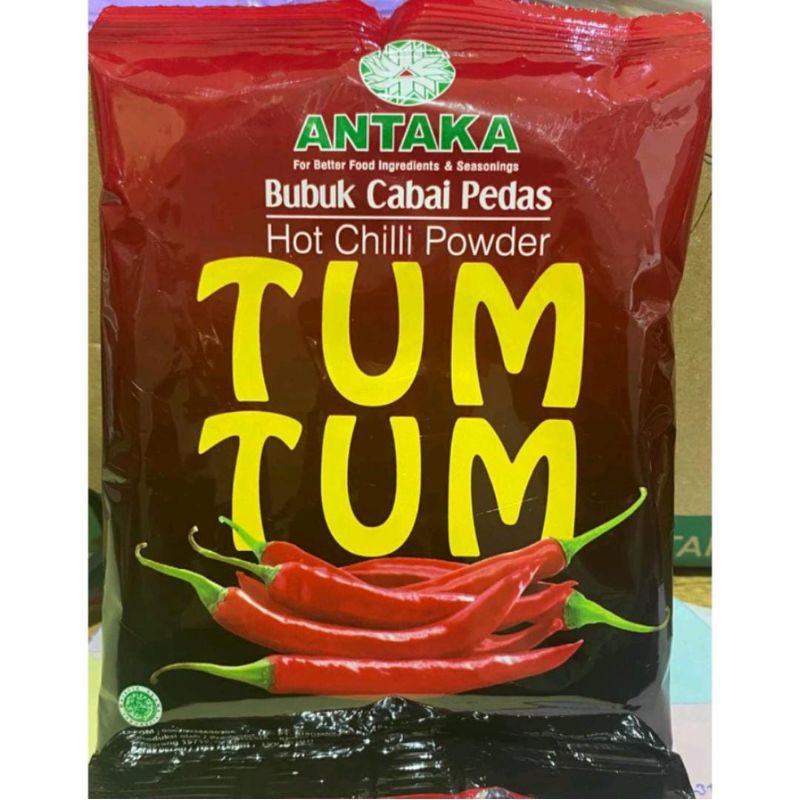 Jual Tum Tum Cabe Bubuk Antaka - 100 gr | Shopee Indonesia