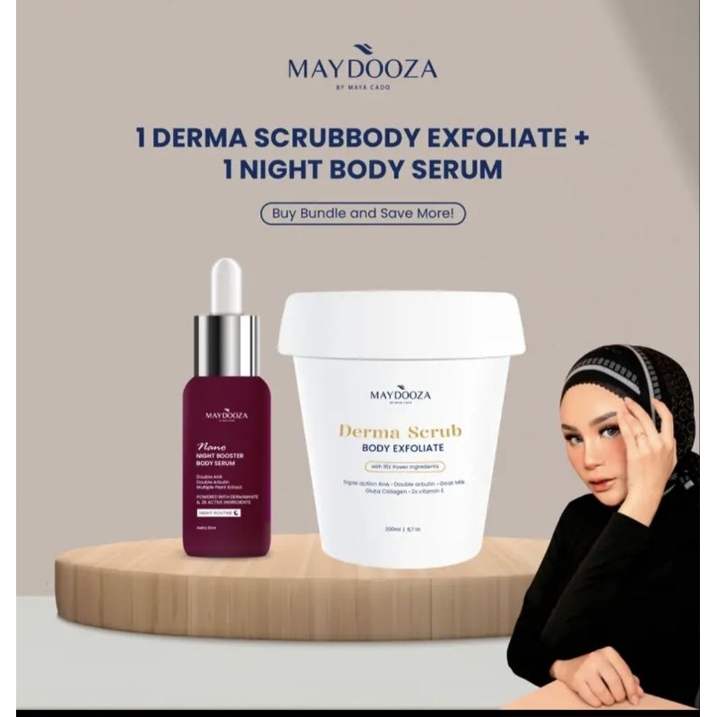 Jual [Free Gift] MAYDOOZA DERMA SCRAB BODY EXFOLIATE 200gr | Shopee ...