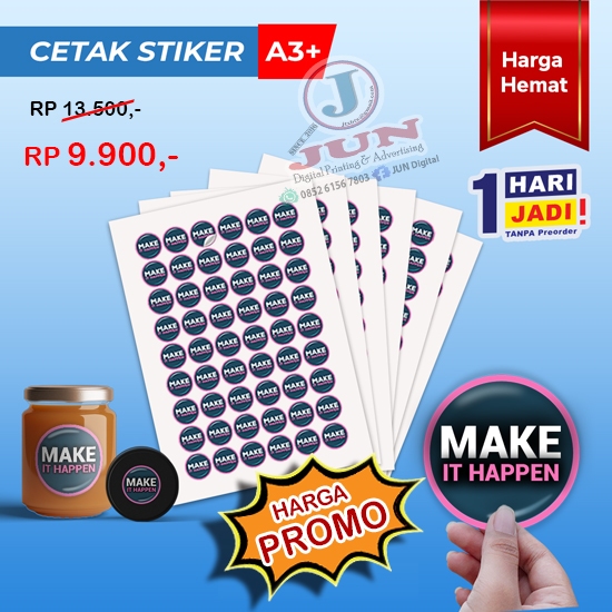Jual STIKER LABEL PROMO UMKM Harga TERBAIK | Shopee Indonesia
