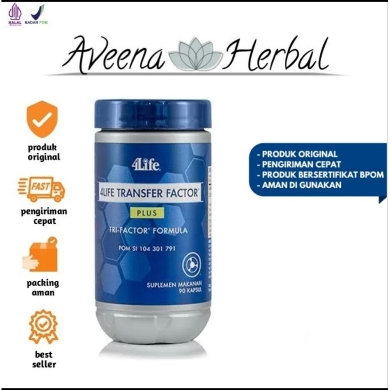 Jual 4 Life Tranfer Factor Plus Isi 90 Asli Original 4 Life Plus ...