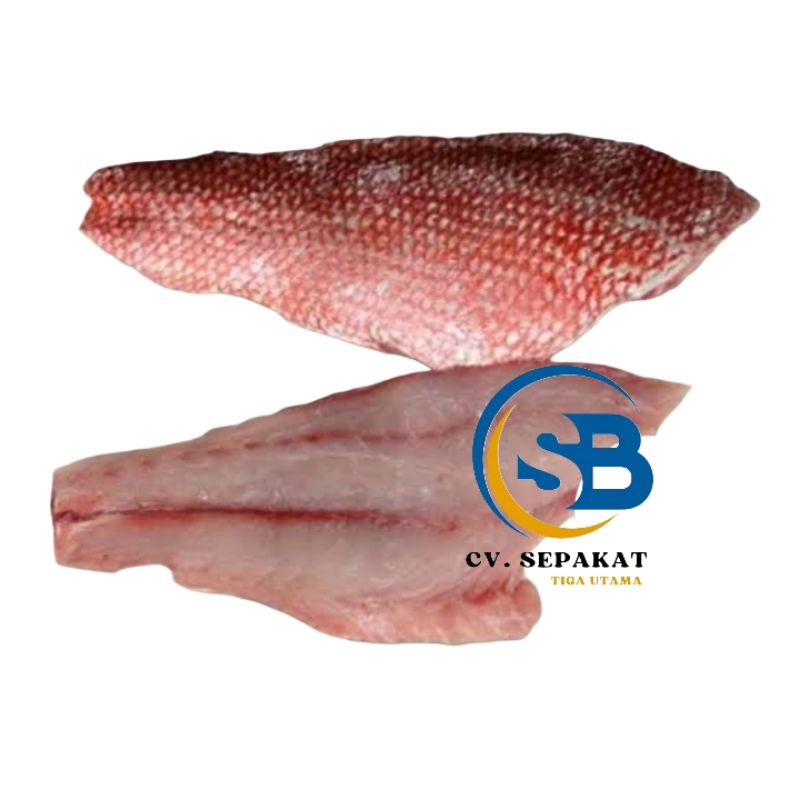 Jual Ikan Fillet Kakap Merah Sniper Kemasan 1Kg | Fresh and Frozen Fish ...