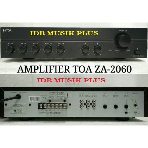 Jual Amplifier Mixer TOA ZA2060 ZA 2060 Original | Shopee Indonesia