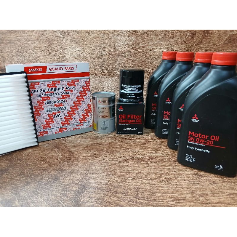 Jual Paket Service Ganti Oli Xpander Oli 0W-20 + Filter Oli + Saringan ...