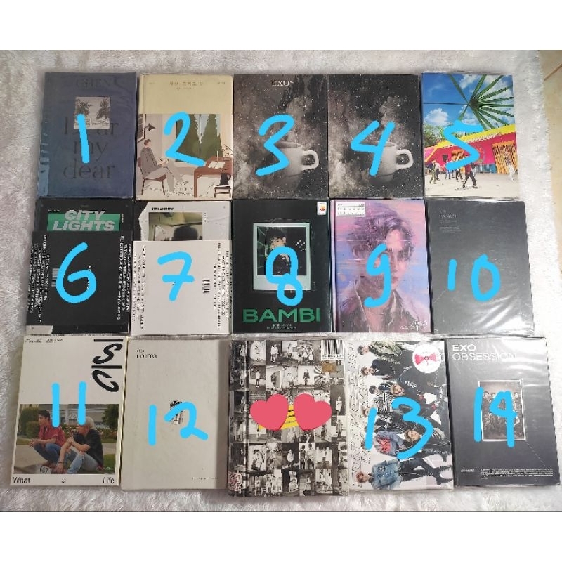 Jual WTS want to sell aab album only exo dear my dear universe kokobob ...