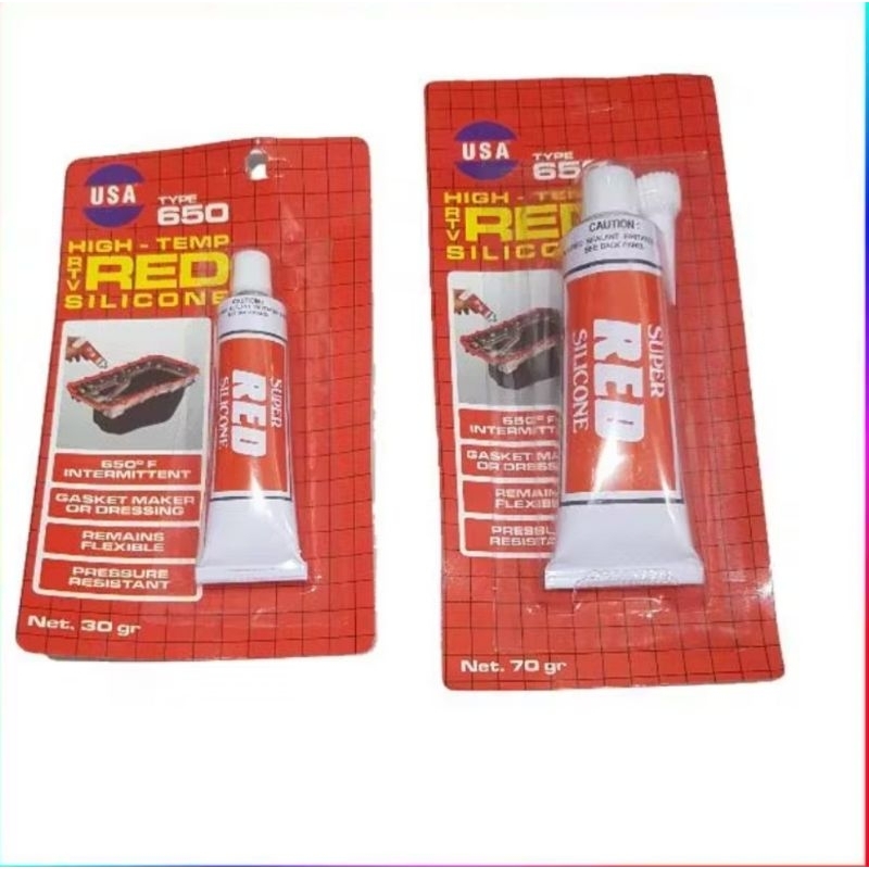 Jual Silicone Red High Temperature | Shopee Indonesia