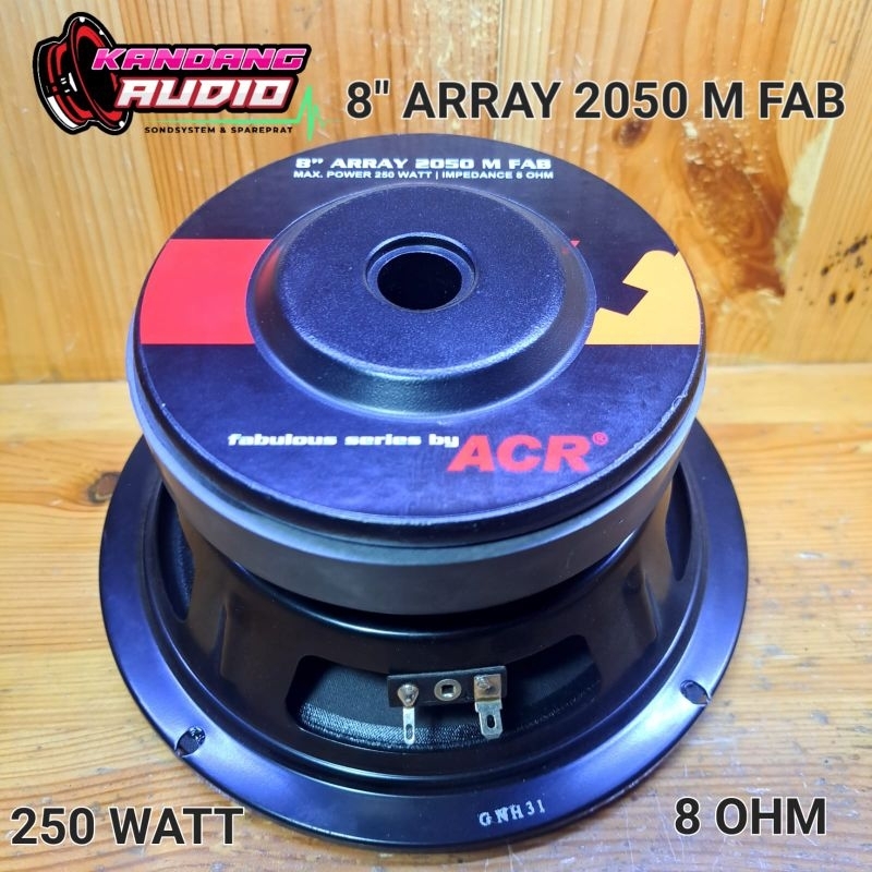 Jual SPEAKER COMPONEN ACR FABULOUS 8" ARRAY 2050 M FAB | Shopee Indonesia