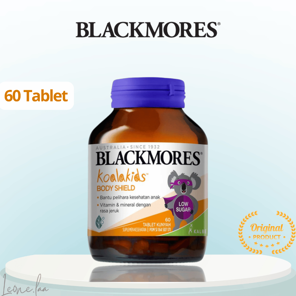 Jual Blackmores Koalakids Body Shield 60 Tablet - Mengandung Vit A, C ...
