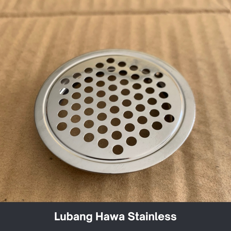 Jual Saringan Lubang Hawa Udara Bulat Rata 53MM Stainless | Shopee ...