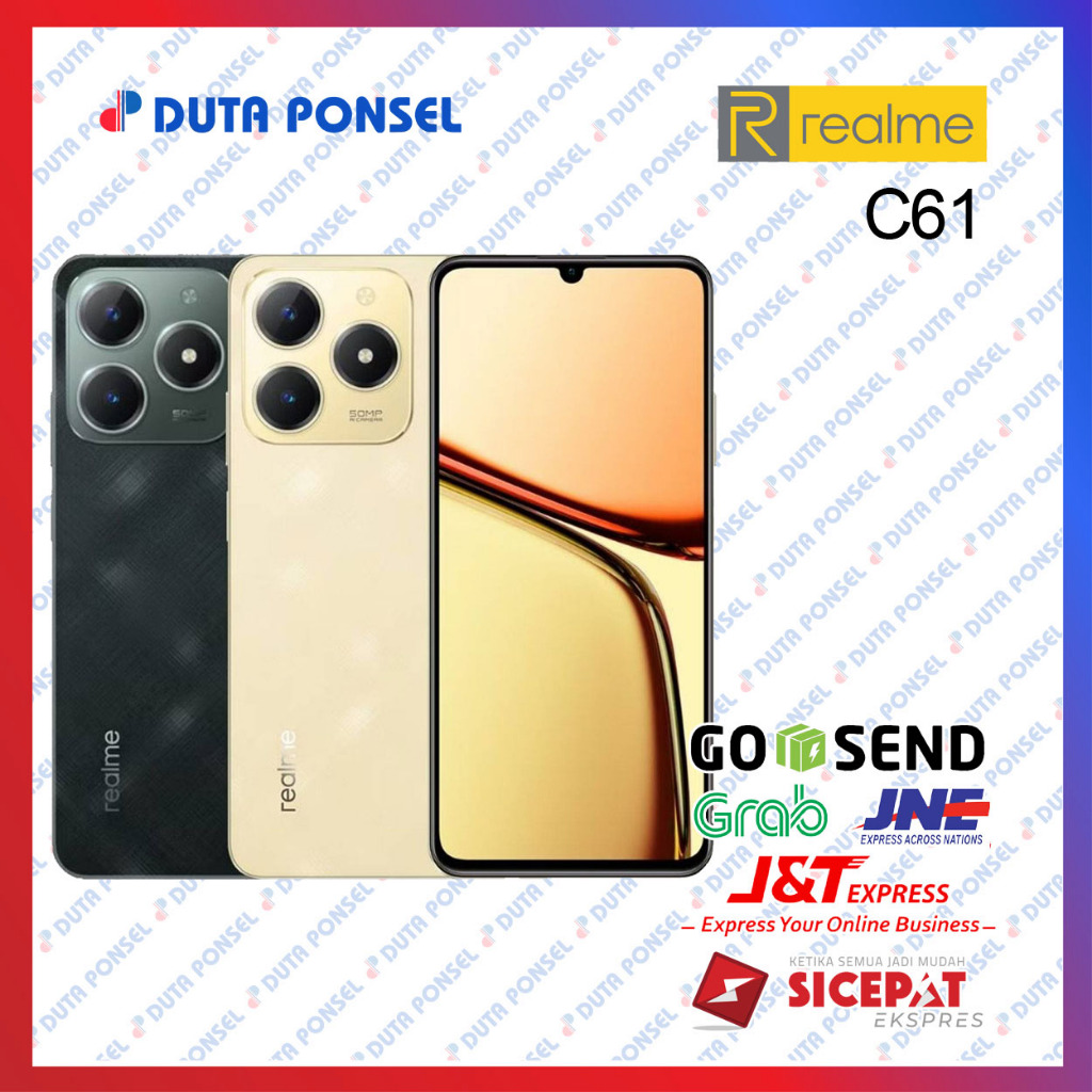 Jual Realme C61 8/128 GB Garansi Resmi | Shopee Indonesia