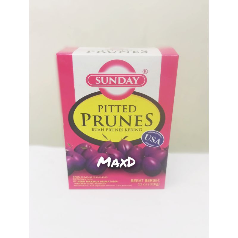 Jual Sunday Pitted Prunes 310gr×12 Pcs | Shopee Indonesia