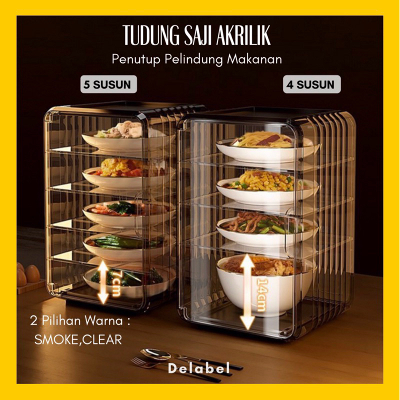 Jual Rak Makanan Bertingkat Serbaguna / Food Storage / Tudung Saji Rak ...