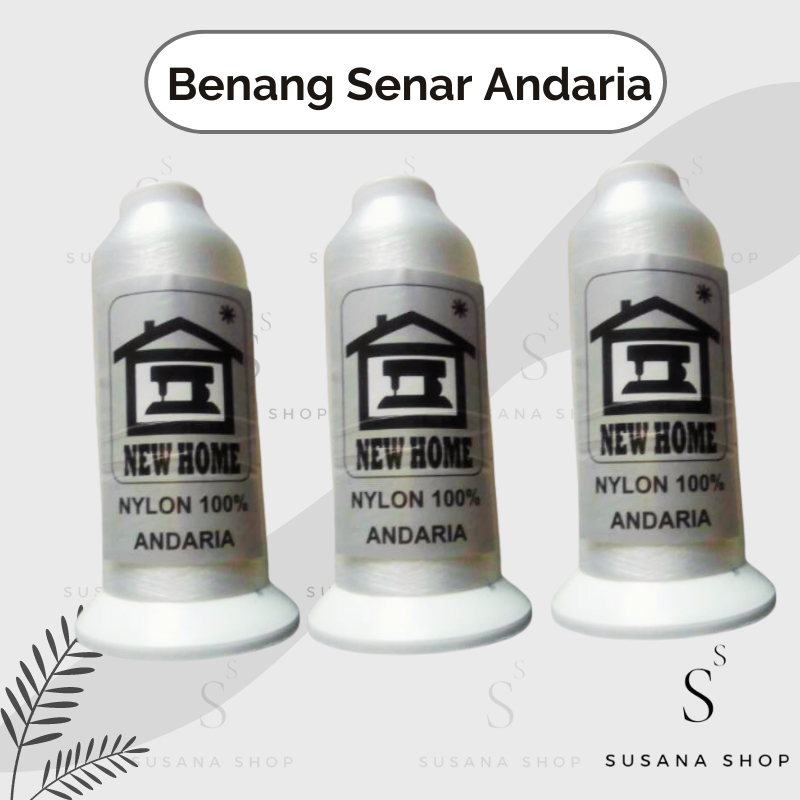 Jual Benang Senar Andaria / Benang Payet / Senar Payet Andara New Home ...