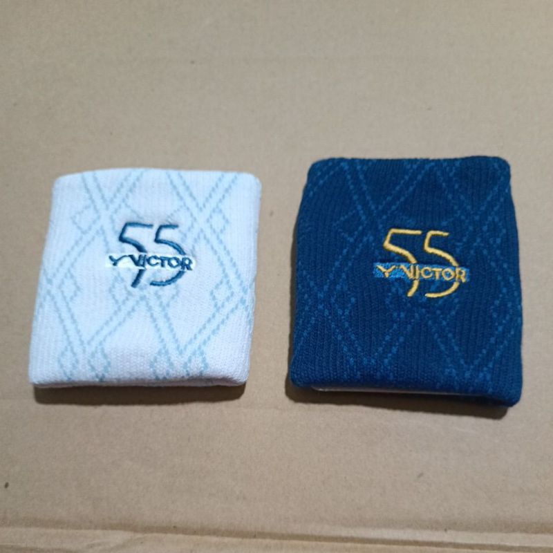 Jual wristband Victor special edition 55th SP55/wrist band SP55 | Shopee Indonesia