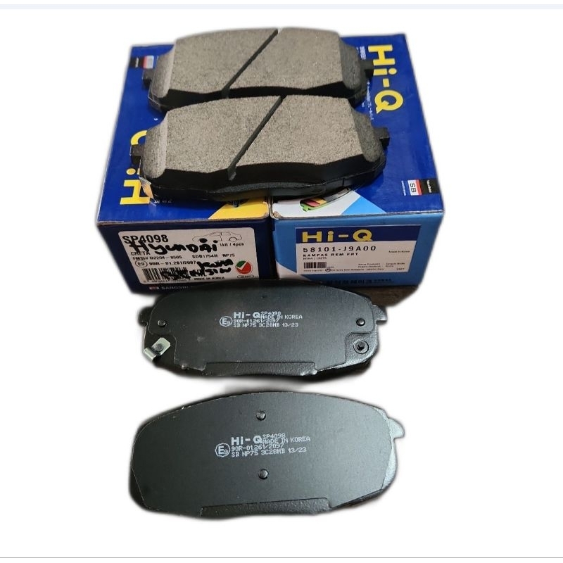 Jual BRAKE PAD KAMPAS REM DEPAN HYUNDAI KONA BENSIN MADE IN KOREA HIQ ...