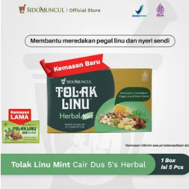 Jual TOLAK LINU HERBAL MINT BOX ISI 5 SACHET | Shopee Indonesia