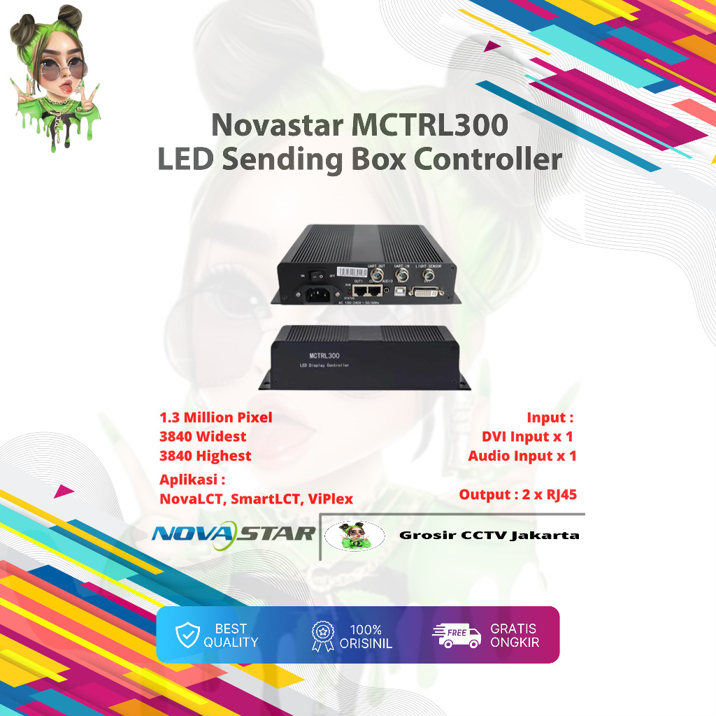 Jual Novastar MCTRL300 MCTRL 300 LED Videotron Controller Sending Card Box | Shopee Indonesia