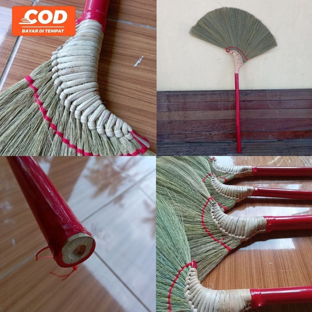 Jual GROSIR sapu cemara / sapu jerami tebal / sapu rayung udang MURAH | Shopee Indonesia
