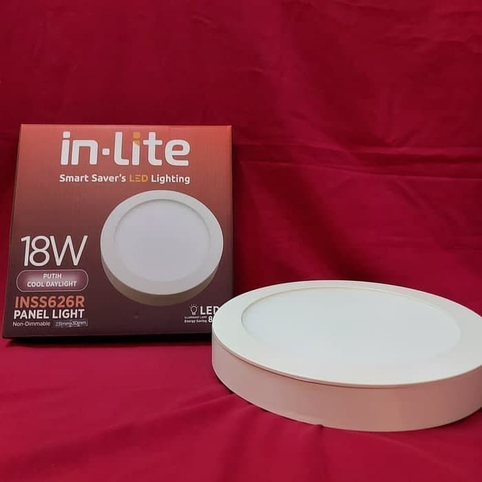Jual LAMPU LED DOWNLIGHT PANEL OUTBOW BULAT INLITE IN-LITE INSS628R 6W ...