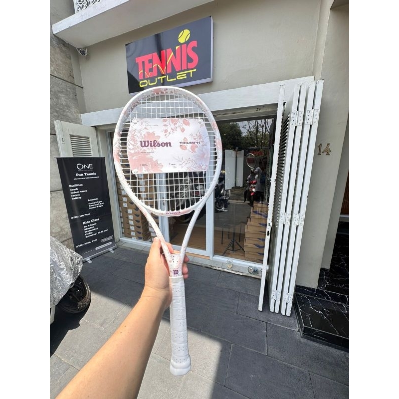 Jual Raket Tennis Wilson Triumph SE Sakura | Shopee Indonesia