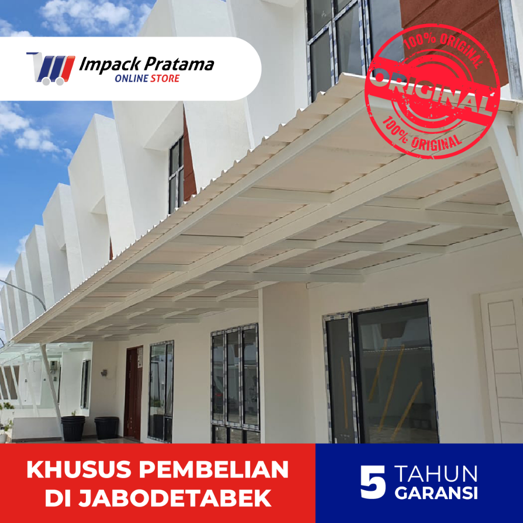 Jual ALDERON RS TRIMDEK SINGLE LAYER Atap UPVC | Shopee Indonesia