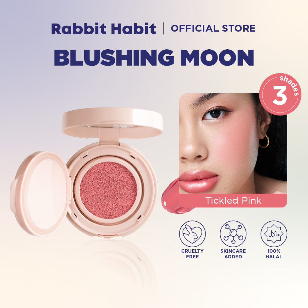 Jual Rabbit Habit Blushing Moon Tickled Pink - Perfect Long-lasting ...
