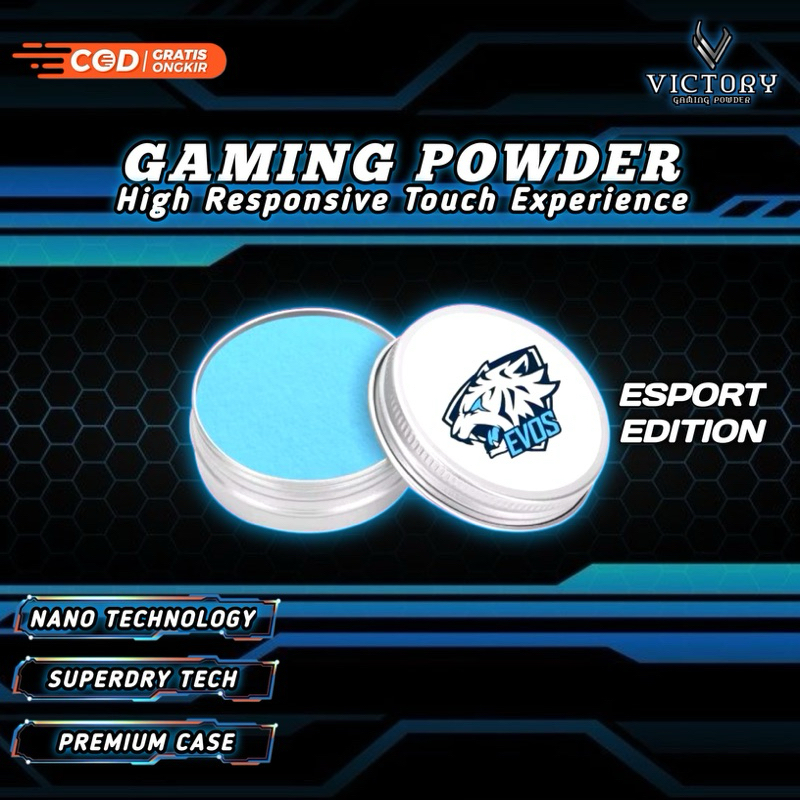 Jual BEDAK GAMING MINI EVOS / POWDER GAMING GAME RESPONSIVE LICIN ANTI ...