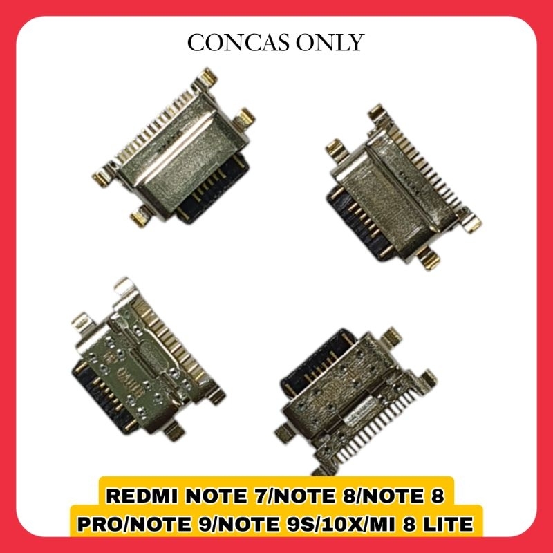 Jual konektor cas only charge redmi note 7 / note 8 / Note 8 pro / Note ...