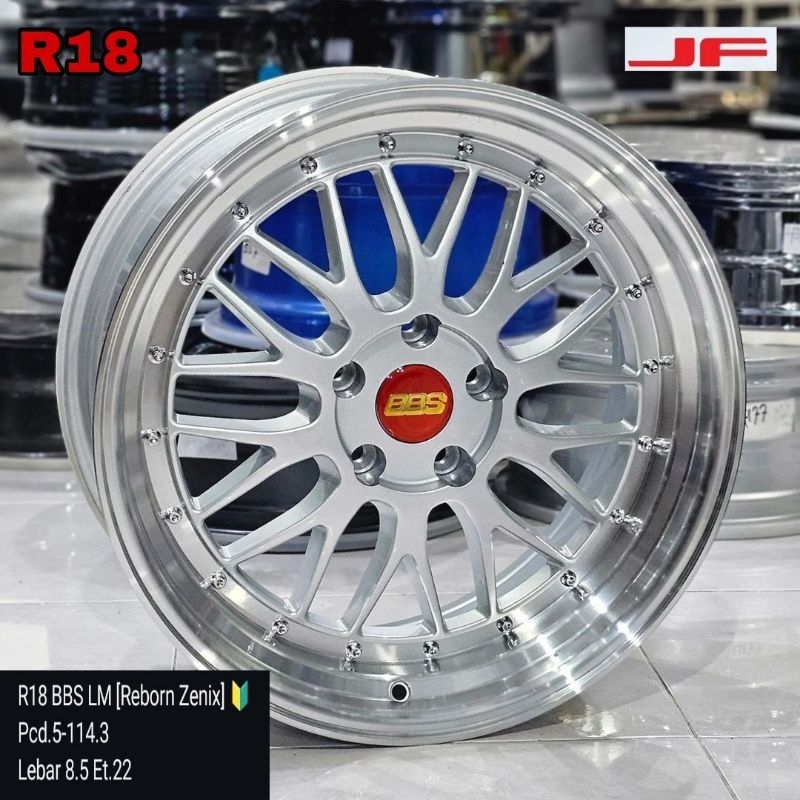 Jual velg racing celong ring 18 lebar 8,5 et22 untuk innova zenix reborn venturer | Shopee Indonesia