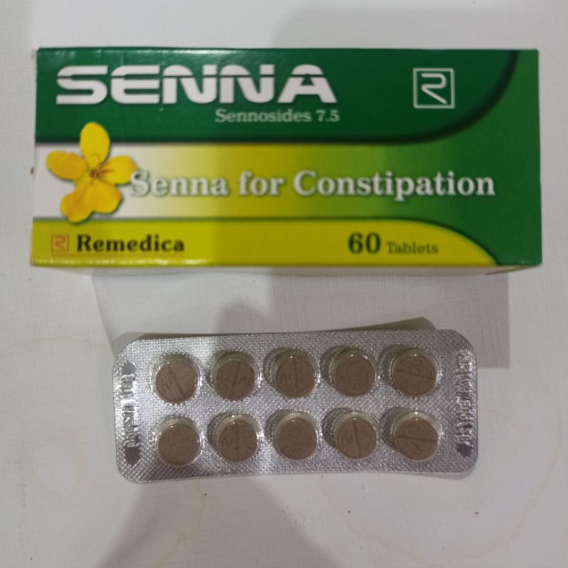 Jual SENNA TABLET Per Strip 10 Tablet Sembelit Konstipasi Constipation ...