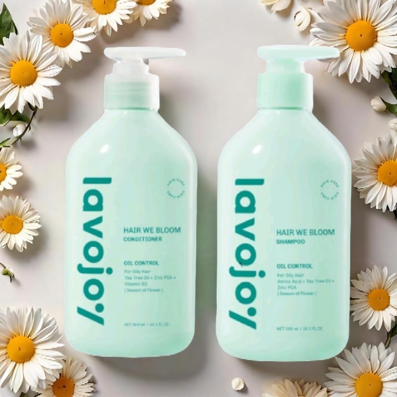 Jual LAVOJOY Hair We Bloom Shampoo and Conditioner 300 ml | Shopee ...