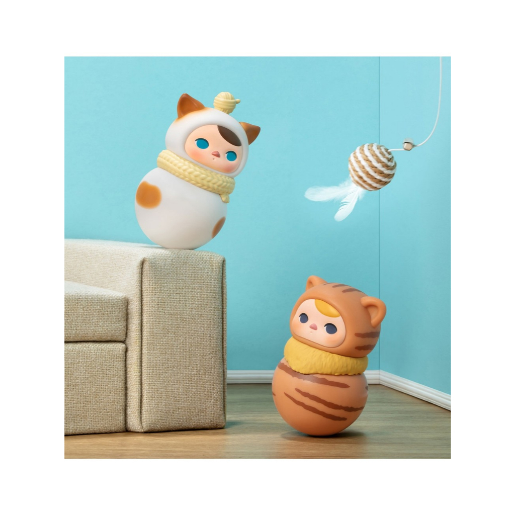 Jual Sale [Selected Ready] Popmart PUCKY Roly-Poly Kitty Series Figures ...