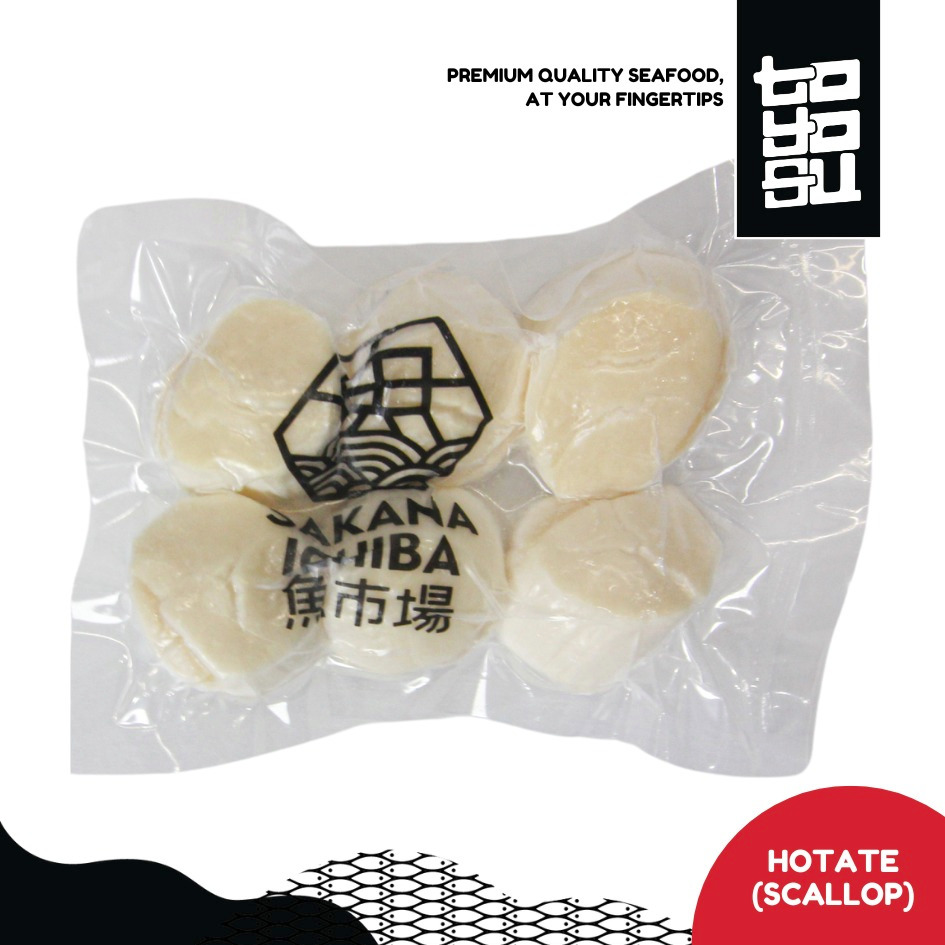 Jual HOKKAIDO SCALLOP SASHIMI GRADE FROZEN - SASHIMI HOKKAIDO HOTATE ...