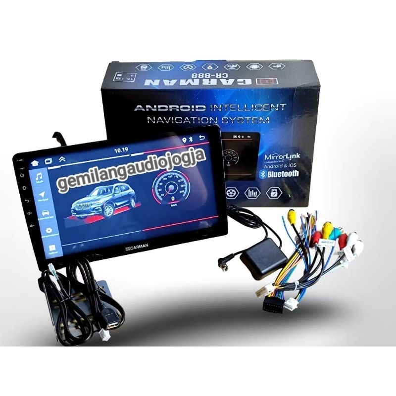 Jual Head unit Android 10 inch Carman 2GB+32GB Full Touchscreen ...