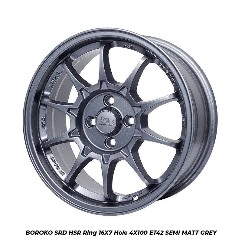 Jual VELG MOBIL BOROKO SRD RING 16 PCD 4X100 GUN MET HARGA PROMO | Shopee Indonesia