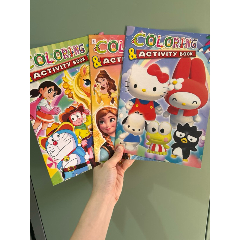Jual Buku Coloring and Activity Book Anak Harga Perbuku | Shopee Indonesia