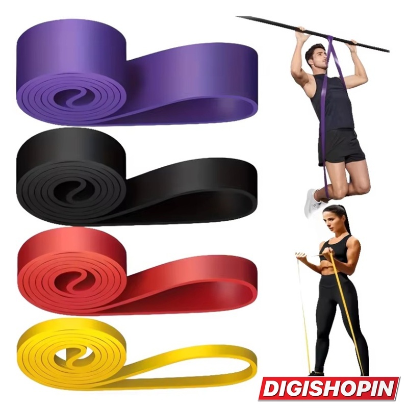 Jual Latex Pull Up Resistance Band Fitness / Tali Workout / Tali Yoga ...