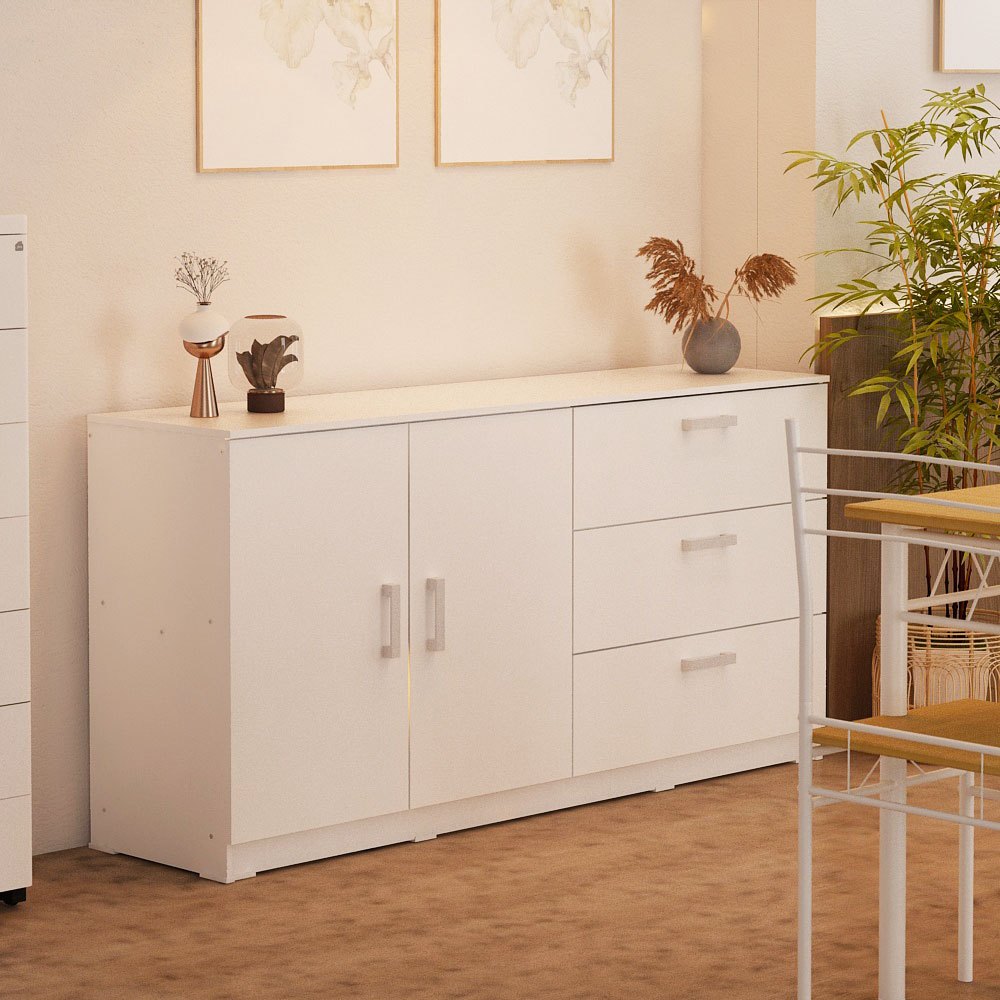 Jual RF Meja Buffet 2 Pintu 3 Laci Alba 150 | Shopee Indonesia