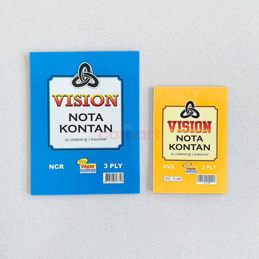 Jual Buku Nota NCR Kontan 2 ply Kecil K2 - Nota Pasar Kontan - Nota ...
