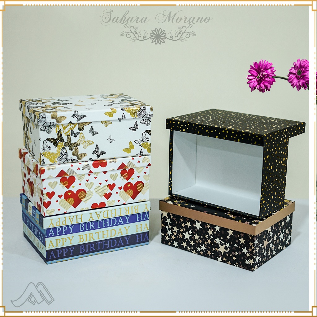 Jual Gift Box Motif Unik Kotak Kado Ulang Tahun Kotak Hadiah Kotak ...