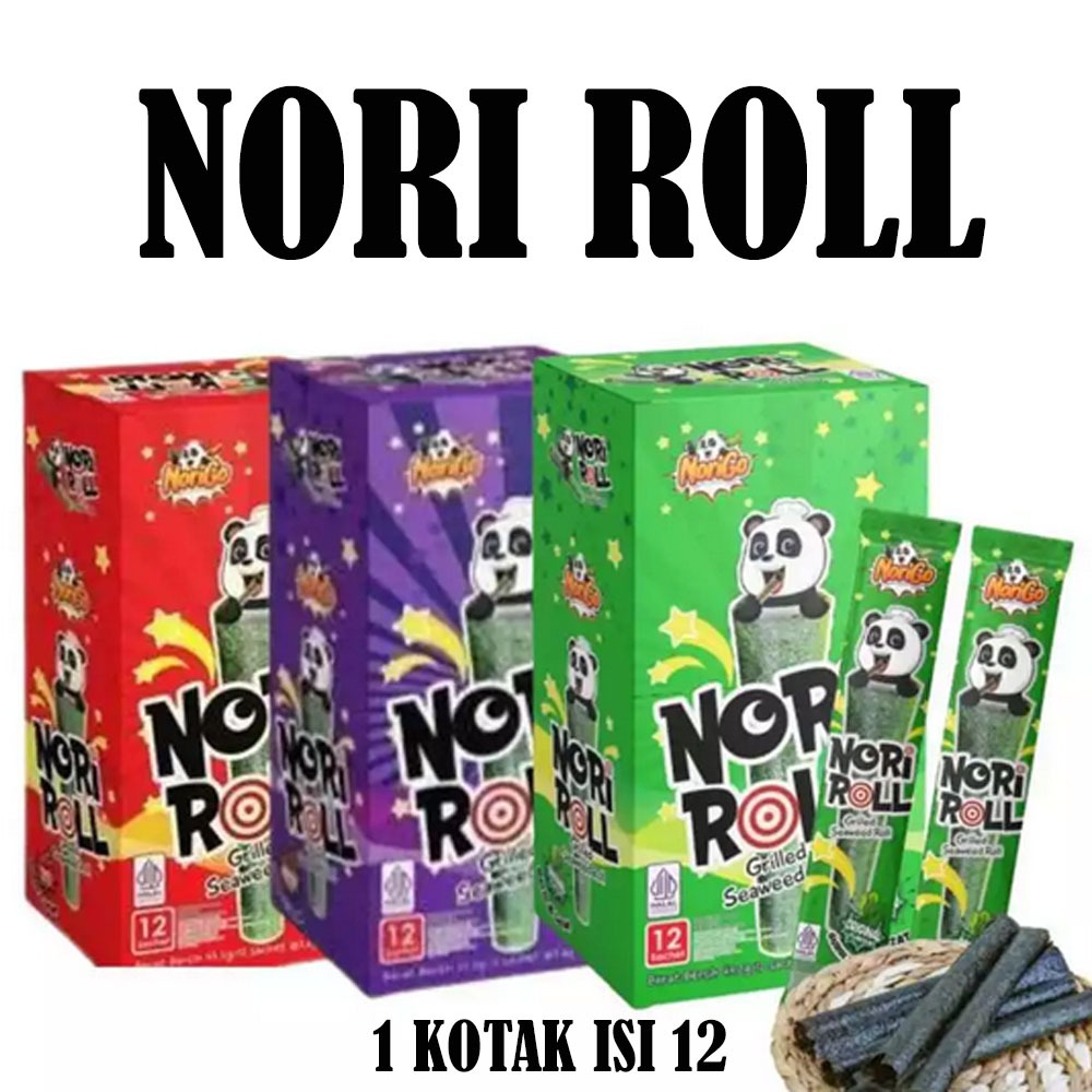 Jual NORIGO NORI ROLL KOTAK ISI 12 | Shopee Indonesia